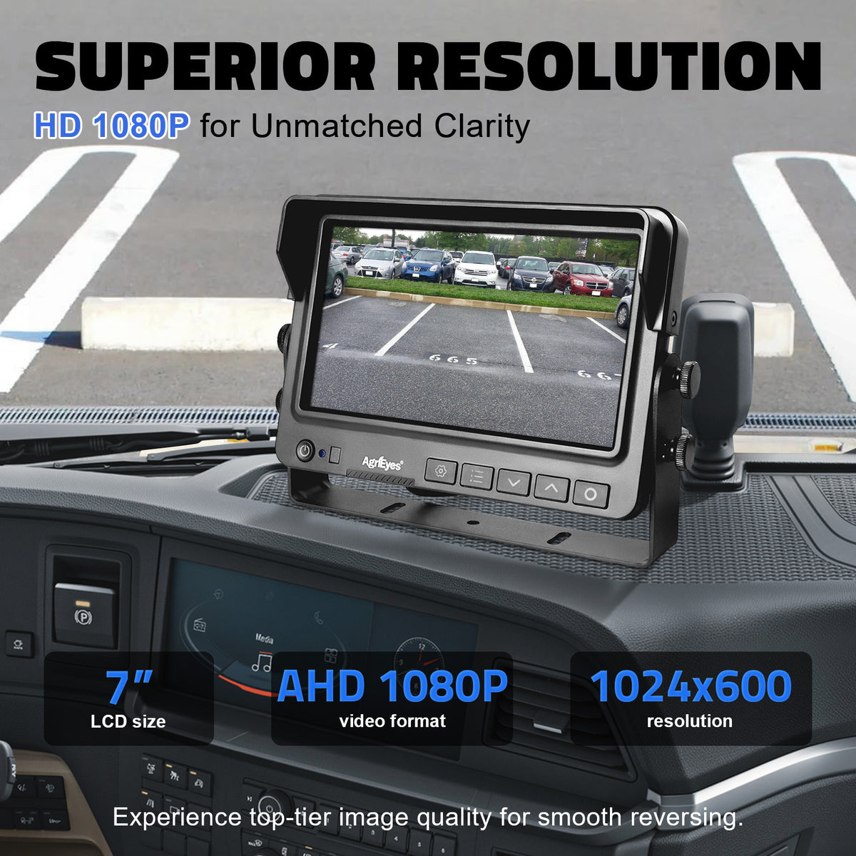 [Wholesale]AgriEyes 7" AHD Monitor-Backup Camera kits